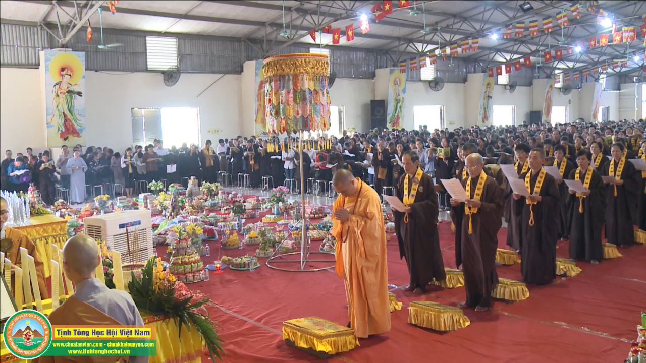 Pháp Pháp Hội Trung Phong TTHN tại Chùa Khai Nguyên - A Mi Đà Phật